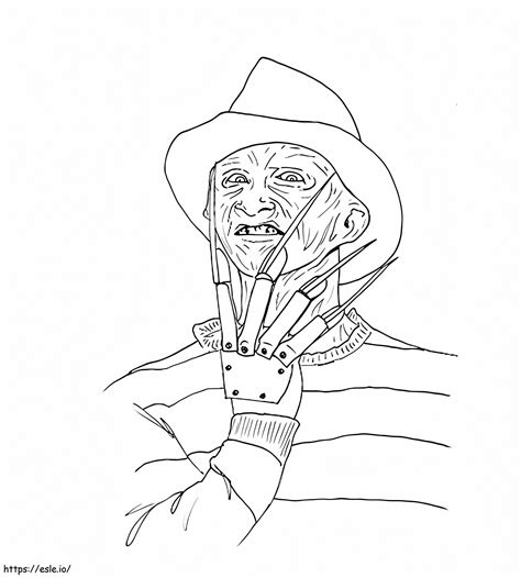 Dibujos Para Colorear De Freddy Krueger Freddy Krueger 7 Para Colorear