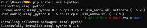 Microsoft Python Driver For Sql Server