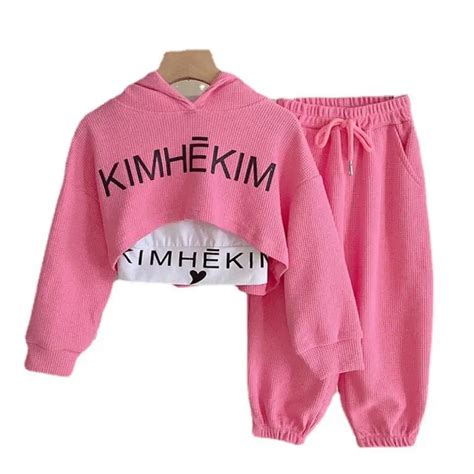 بنطال رياضي بناتي بهودي وأبجدية وافل للبنات ، تي شيرت ، أطقم رياضية