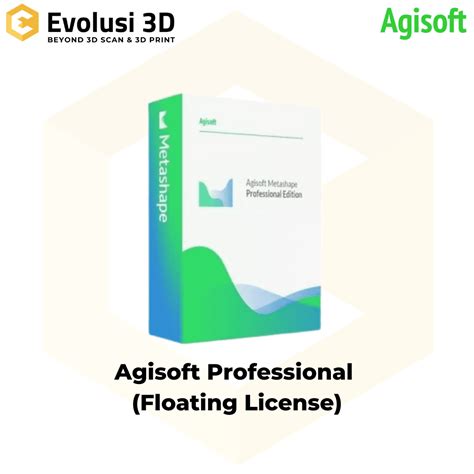 Agisoft Professional Floating License Evolusi 3d Shop