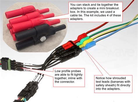 Utest Advanced Terminal Test Kit With Adapters Probes And Terminals