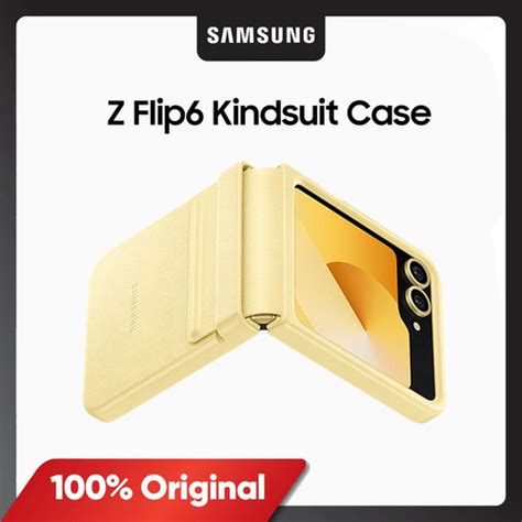 Jual Case Original Samsung Galaxy Z Flip Kindsuit Case Yellow Jakarta Pusat Samsung