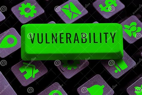 Inspiration Showing Sign Vulnerability Internet Concept State Of Being