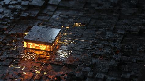 Central Computer Processors Cpu Concept 3d Rendering Conceptual Image