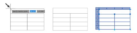Autocad Inserting Blocks In A Table Learn