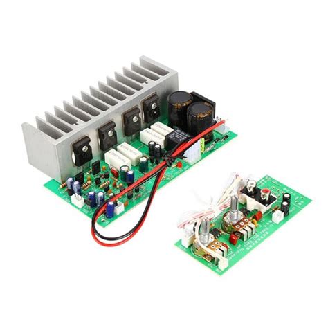 Set With 350w Audio Amplifier For Subwoofer Kamami On Line Store