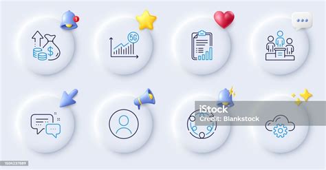 클라우드 컴퓨팅 포함 및 체크리스트 라인 아이콘 웹 앱의 경우 인쇄 벡터 3차원 형태에 대한 스톡 벡터 아트 및 기타 이미지 3차원 형태 5g 가격 Istock