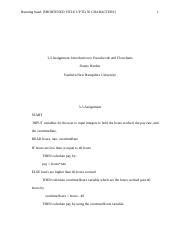 IT140 3 3 Assignment Intro To Pseudocode And Flowcharts Docx Running
