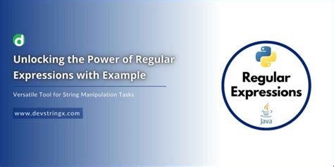 Regular Expressions Examples Python Java Javascript Ds