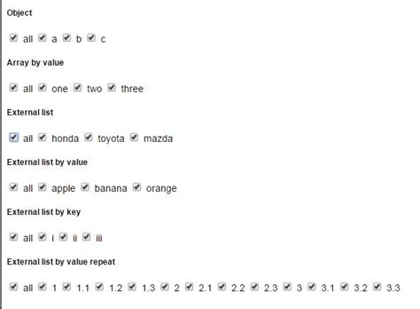 Angularjs Directive To Control A Group Of Checkboxes Angular Script