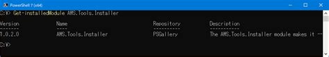 Aws Tools For Powershell 41 がリリースされました Developersio