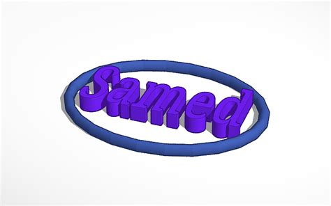 3d Design Text Tinkercad
