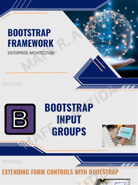 Bootstrapframework Inputgroups Pdf Button Computing