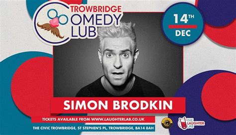 Trowbridge Comedy Club Simon Brodkin Visit Wiltshire