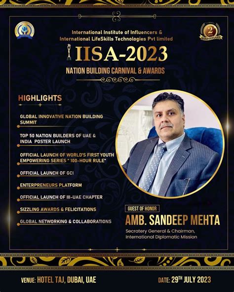 ambassador sandeep mehta on linkedin dubaiinvestment event