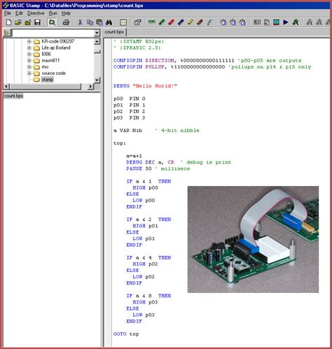 Using The Basic Stamp Microcontroller Northwestern Mechatronics Wiki