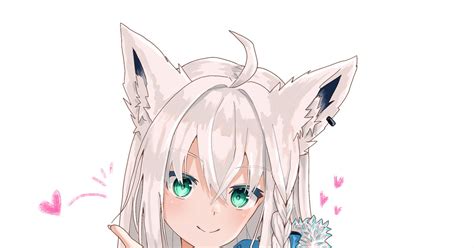 白上フブキ フブちゃん Lingmuのイラスト Pixiv