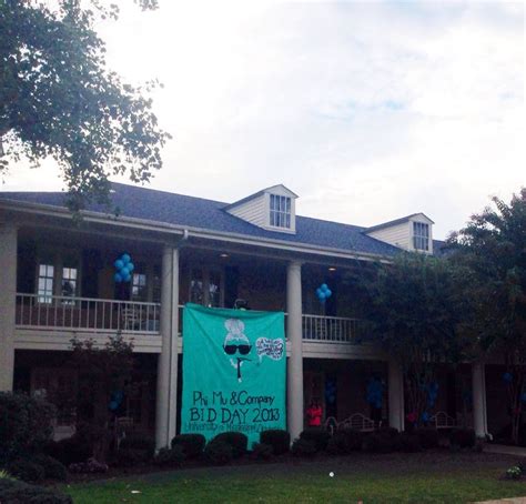 Phi Mu At Ole Miss Bid Day Phi Mu Alpha Phi Mu Alpha Delta
