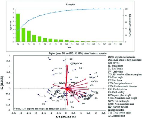 Principal Component Analysis PCA Based On Morphological Traits For Download Scientific