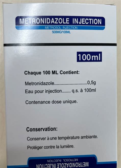 Metronidazole Injection Farmasino Medical Co Ltd