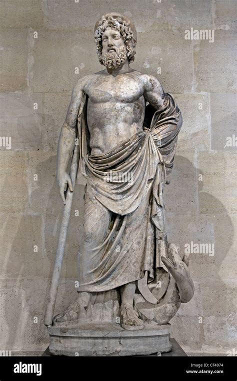 Asclepius God Of Medicine Roman Copy 2 Cent Ad Greek Original By