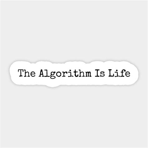 obey the algorithm algorithm sticker teepublic
