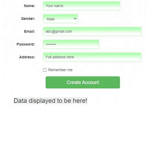 Jquery Ajax Tutorial Demos Of Div Form Tabs Table