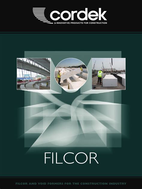 Filcor Brochure Oct 2006 Pdf Bending Concrete