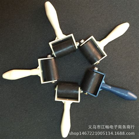 版画工具 3 5cm版画滚轮滚桶油墨滚筒印刷胶辊版画工具 阿里巴巴