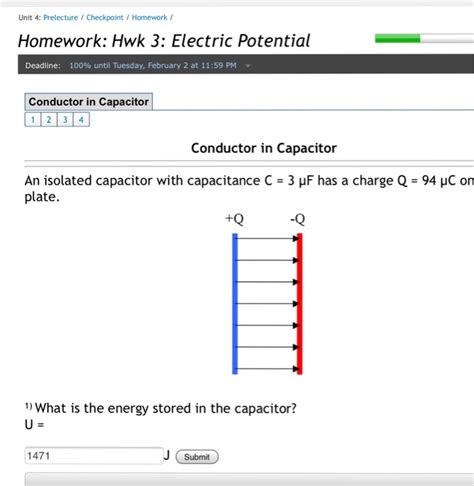 Solved An isolated capacitor with capacitance C µF has a Chegg com