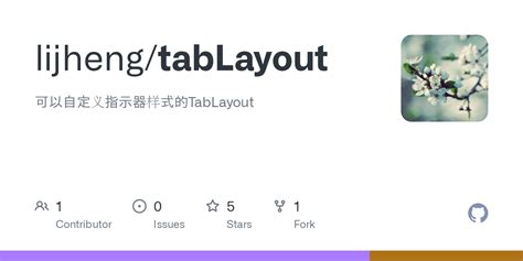 Github Lijheng Tablayout Tablayout