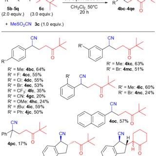 Scheme 3 Radical Addition Utilizing Different Aryl Olefins Download Scientific Diagram