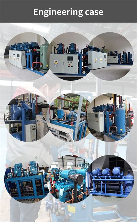 Screw Scroll Compressor Compressor Unit For Cold Room Cold Room Compressor Freezer Condenser