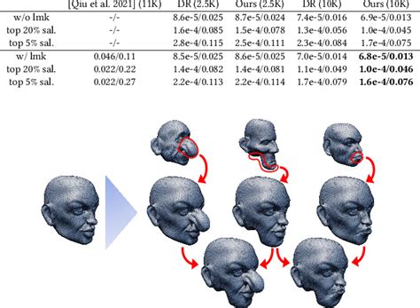 mesh density adaptation for template based shape reconstruction