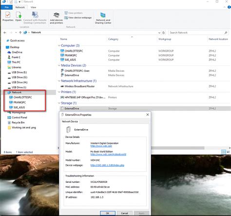 Explorer Missing A Network Device Solved Windows 10 Forums
