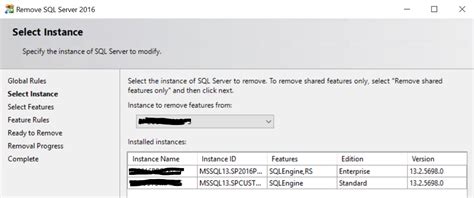 How To Uninstall An Instance Of Sql Server Geeksforgeeks