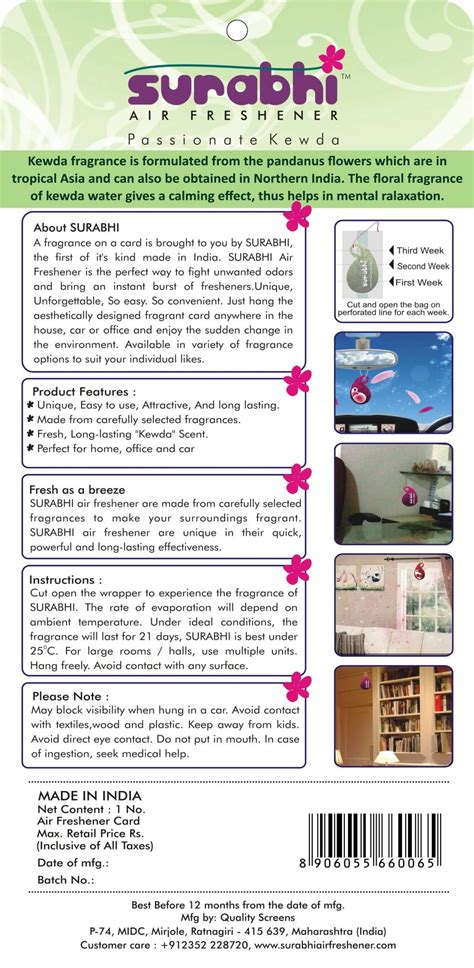 Kevada Surabhi Air Freshners