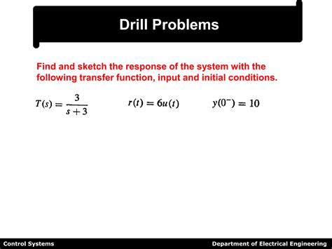 Chapter Linear Control System Ppt