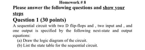 solved homework 8 please answer the following questions