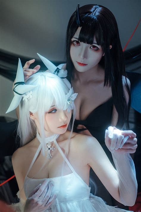 动漫博主 焖焖碳 碧蓝航线 埃姆登 双黑白夜之主 29P 328MB 美丝云
