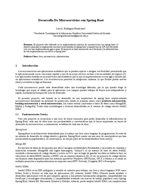 Proyecto Final Pdf Mi Sql Java Lenguaje De Programación