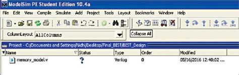 Bist Memory Design Using Verilog Full Diy Project