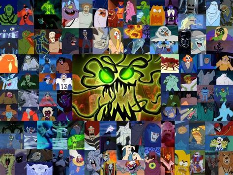 Classic Scooby Doo Villains
