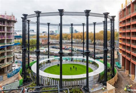 Bell Phillips Converts Victorian Gas Holder Into A Park