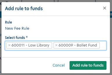 Creating And Assessing Fees Spending Fees Balance Help Center