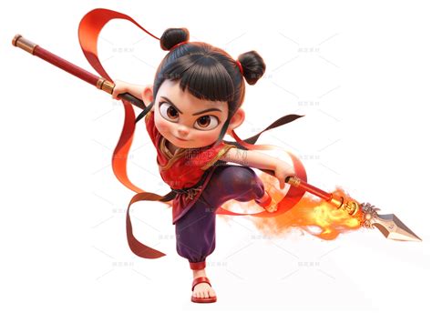 哪吒之魔童降世免抠素材哪吒之魔童降世透明背景png素材下载 稿定设计