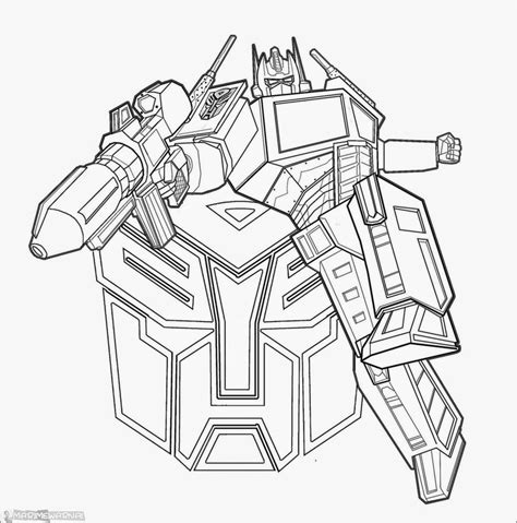 √25 Gambar Mewarnai Robot Terlengkap 2022