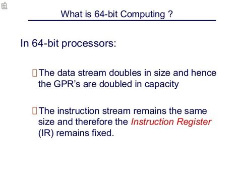 64 Bit Computing