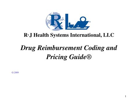 PPT Drug Reimbursement Coding And Pricing Guide G PowerPoint Presentation ID
