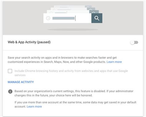 A Change To The Google Privacy Policy You Should Know About Google Activities Data Dashboard